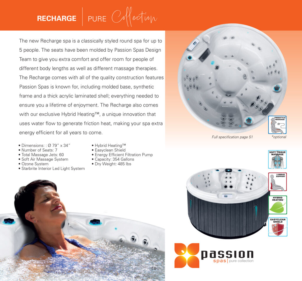 Passion Spas | Spa Recharge - Dreamland Custom Pools